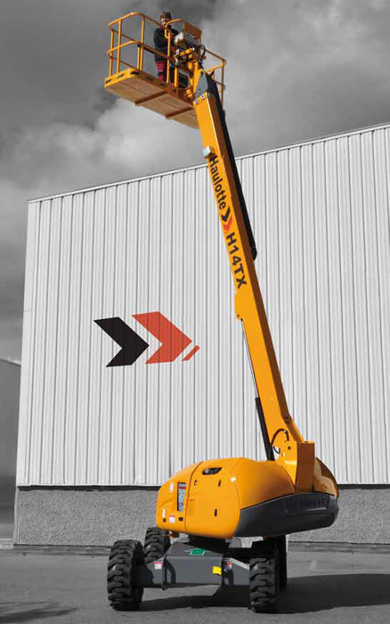 HAULOTTE 16 m -Telescópica - Alquiler de Maquinaria Pedro Jimenez